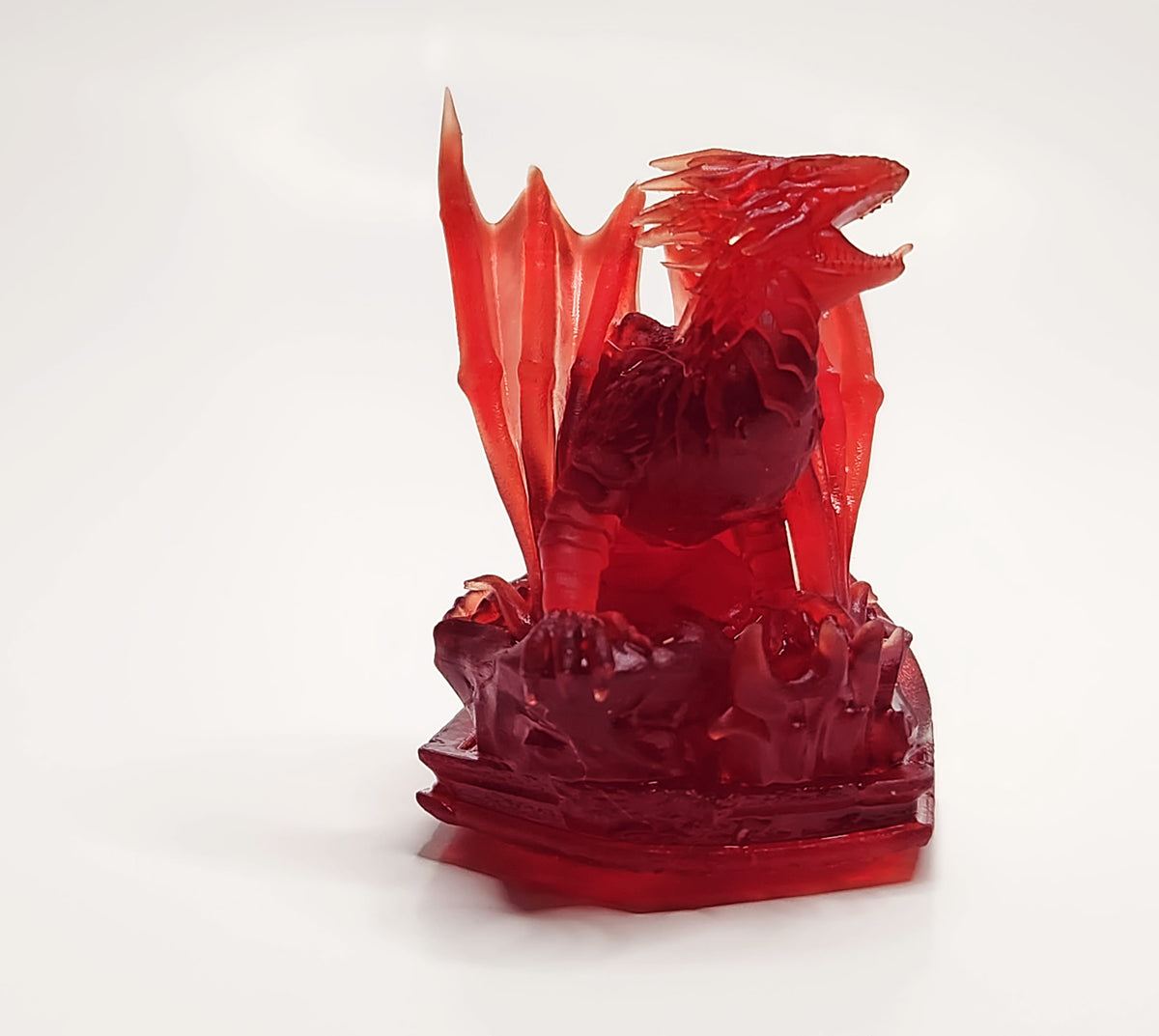 Small Fire Dragon figurine (DND) – Yami Hikari Entertainment
